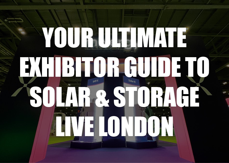 Solar & Storage Live London | Build Your Stand With Motive Exhibitions